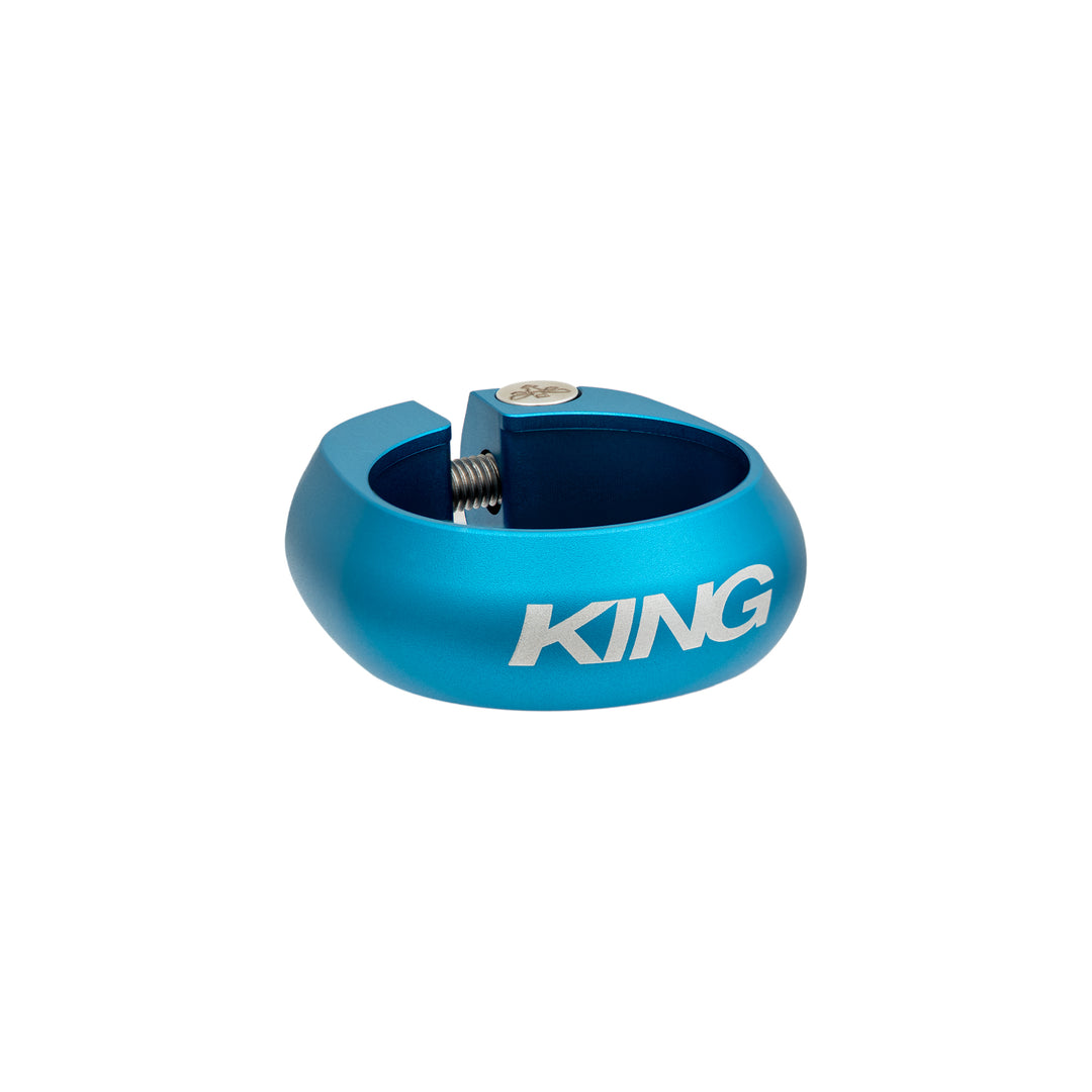 Chris King Seatpost Collar - Matte Turquoise – Cycle Project Store