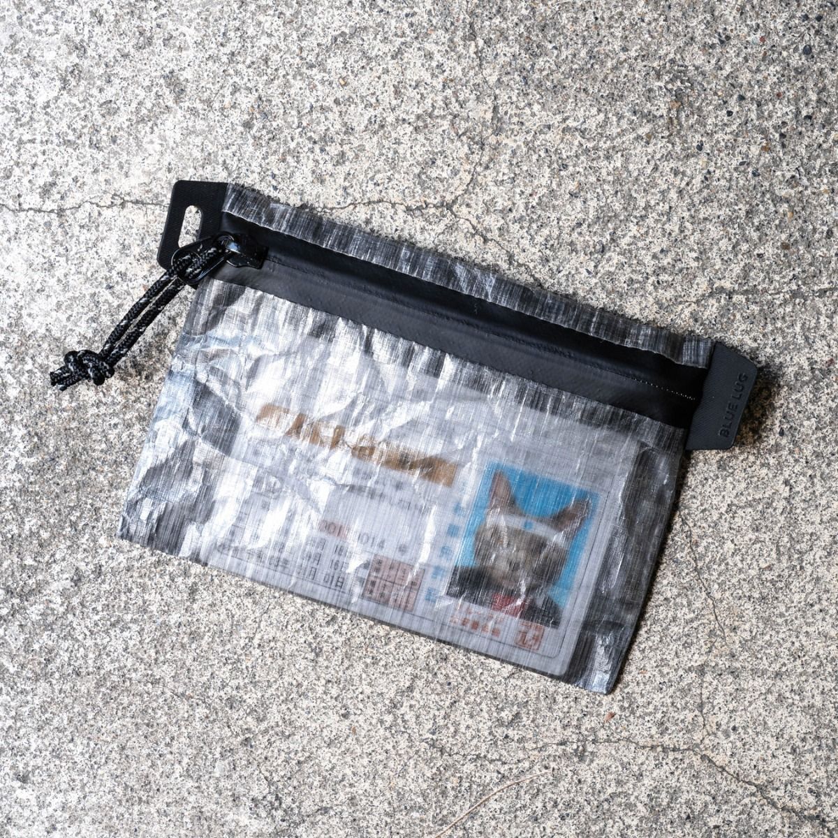 Blue Lug Mame Wallet - Dyneema Black – Cycle Project Store