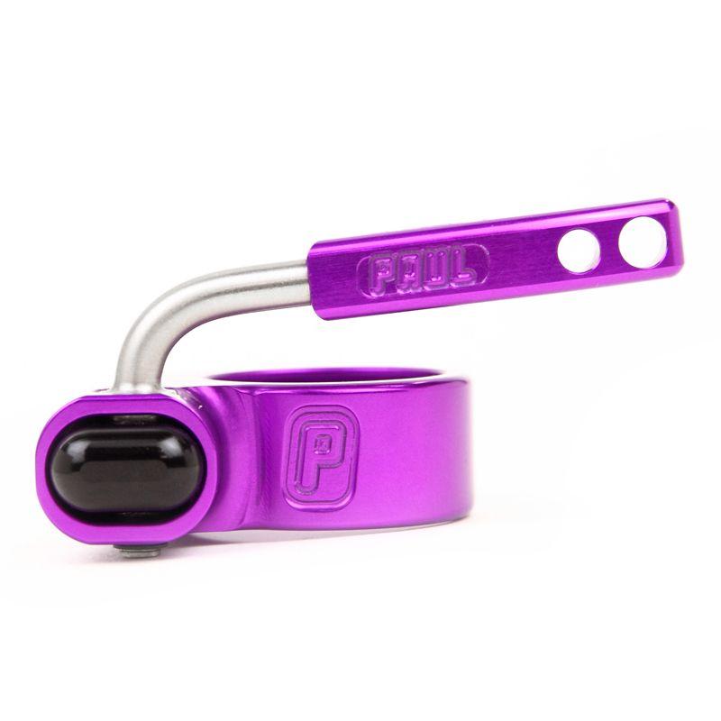 Paul Components Quick Release Seatpost Collar - Purple with Black ...