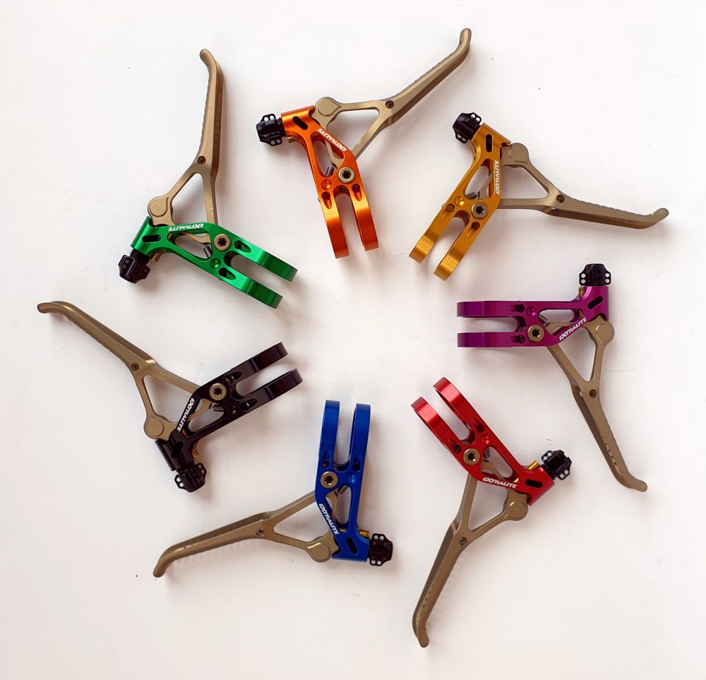 Extralite UltraLevers 3 - Natural Hard Anodized Lever – Cycle Project Store