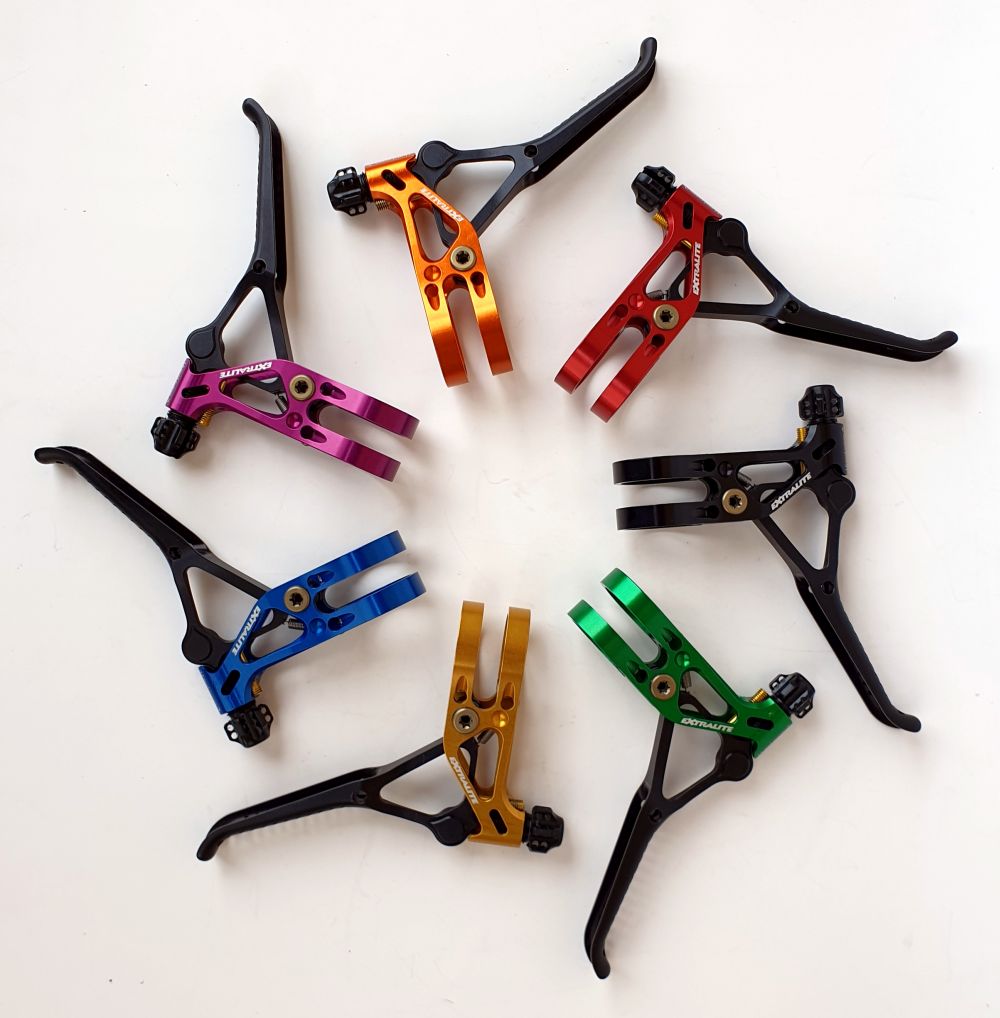 Extralite UltraLevers 3 - Black Hard Anodized Lever – Cycle Project Store