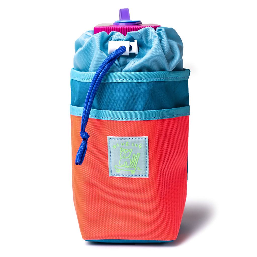 Blue Lug Stem Pouch - X-Pac Teal/Flash Orange – Cycle Project Store